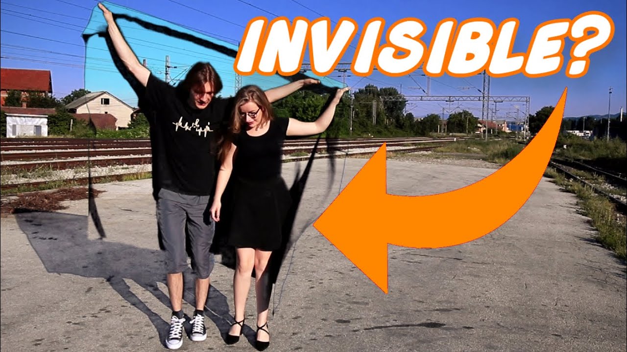 REAL LIFE Invisibility Cloak?! [VFX] - YouTube