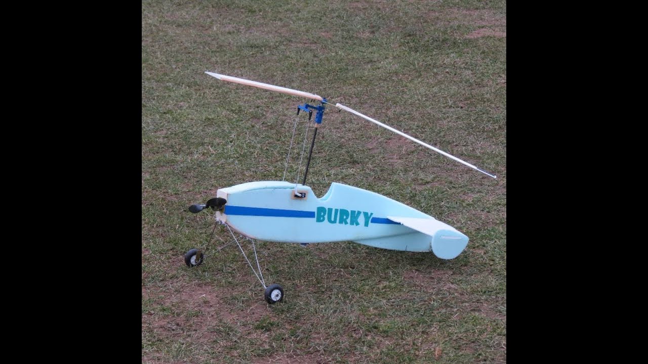 RC Autogyro 'BURKY' - YouTube