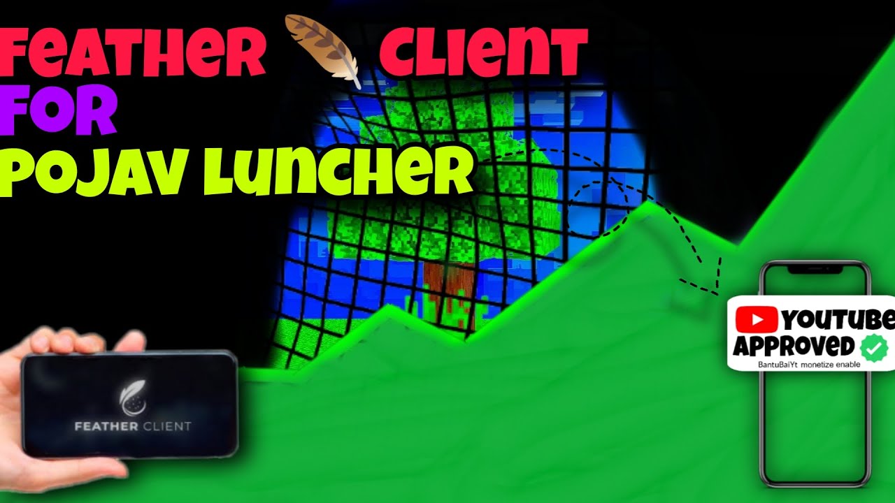 Finally I Found Best Feather Client For Pojav Luncher || Minecraft mods ...