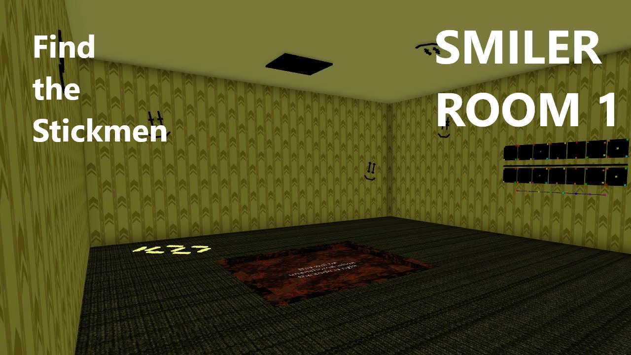 Smiler Stickman Puzzle Room 1 | Find the Stickmen - YouTube