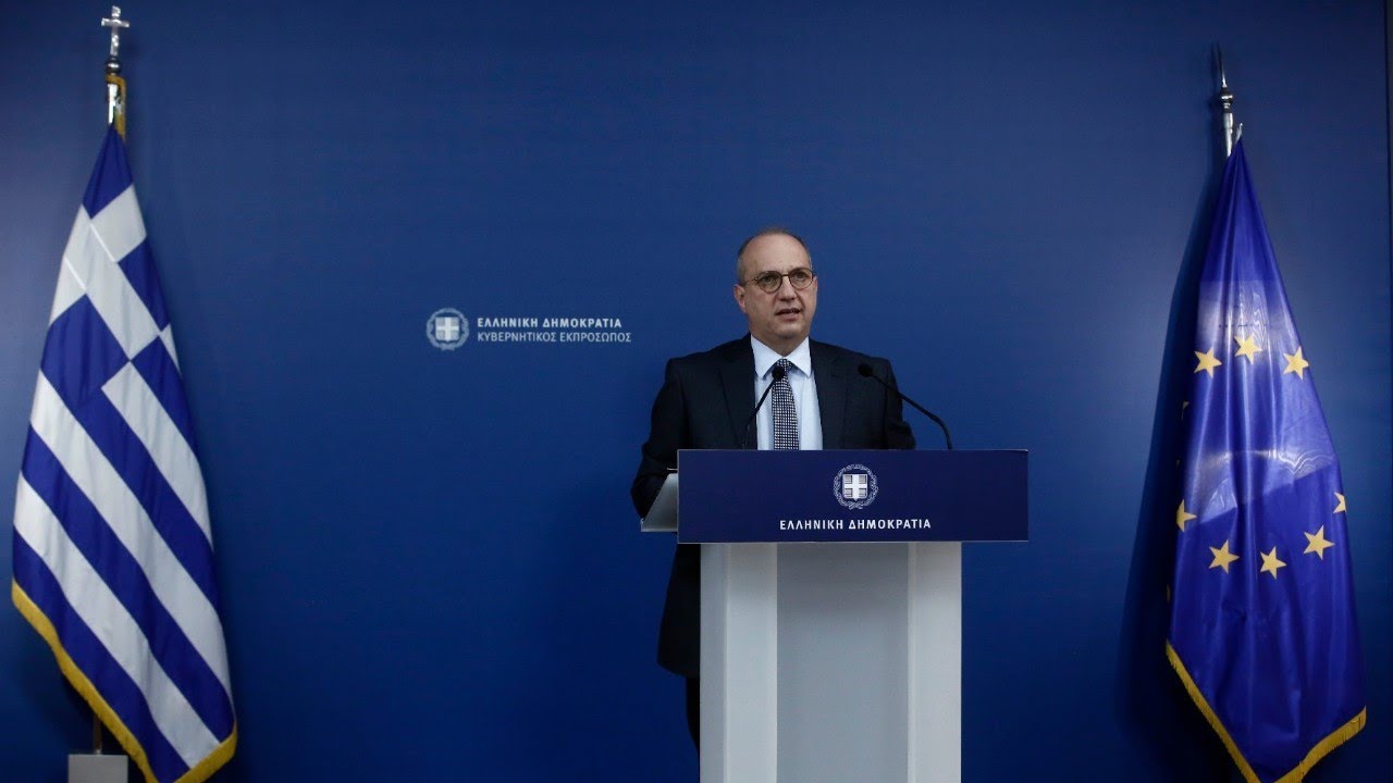 Eνημέρωση πολιτικών συντακτών από τον Κυβερνητικό Εκπρόσωπο Γιάννη ...