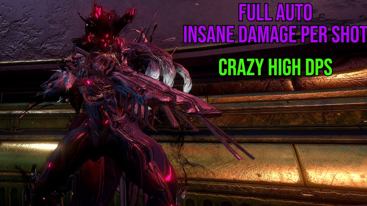 One Of The Strongest Disruption Primaries (Warframe) - YouTube