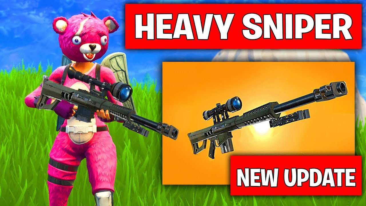 NEW UPDATE - HEAVY SNIPER IN FORTNITE BATTLE ROYALE (EPIC & LEGENDARY ...