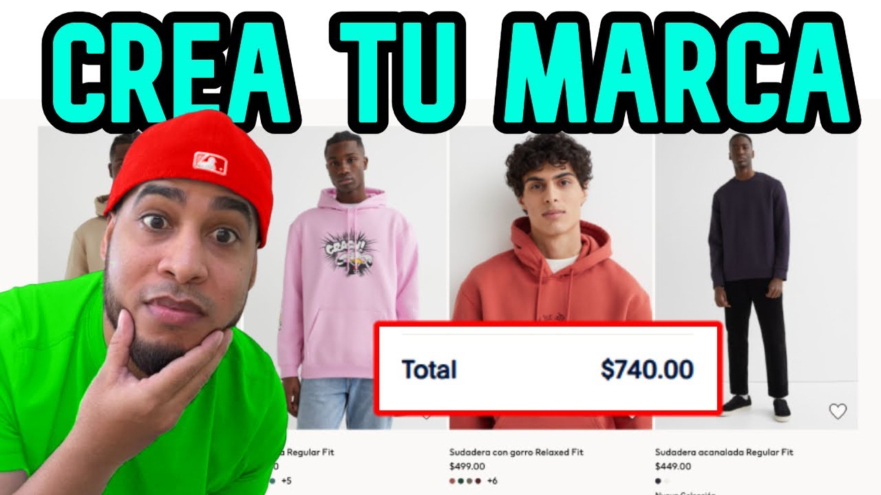 Como Crear Tu Propia Marca de ROPA Online FÁCIL y SIN INVERSIÓN - YouTube