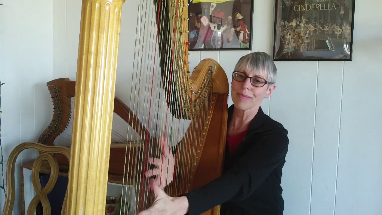 Song To the Moon HARP COVER of this gorgeous music! - YouTube