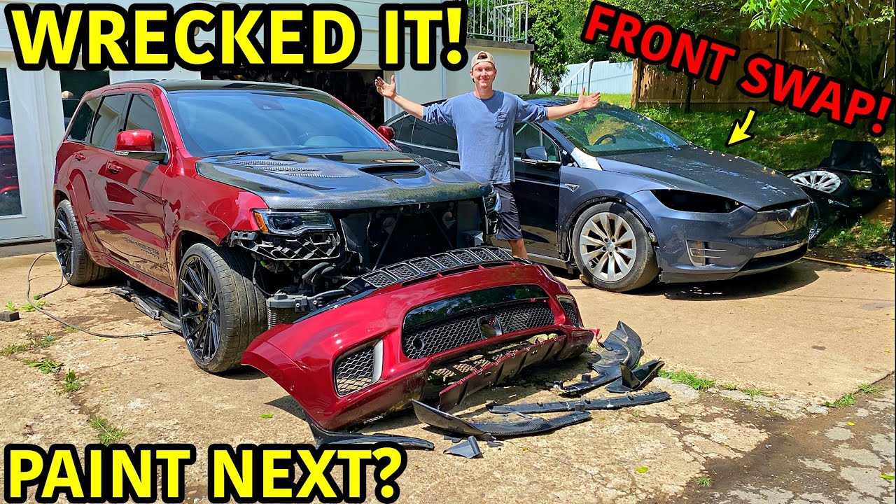 Rebuilding A Wrecked 2020 Tesla Model X Part 8 - YouTube