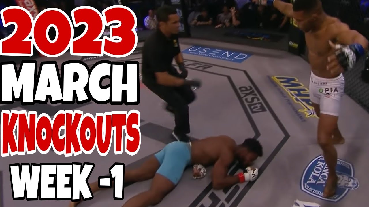 MMA & Boxing Knockouts I March 2022 Week 1 - YouTube