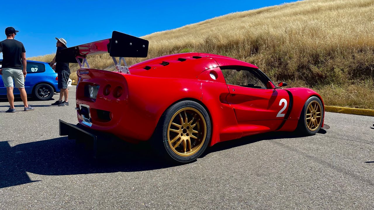 Shaking down the S1 Lotus Motorsport K24 Elise at Thunderhill West ...