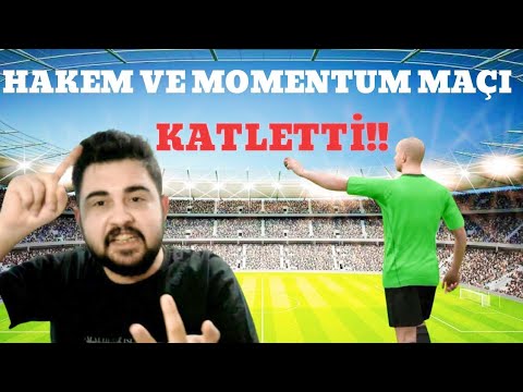 HAKEM VE MOMENTUM MAÇI KATLETTİ!! SİNİRDEN ÇILDIRDIM!! PES 2021 MOBILE