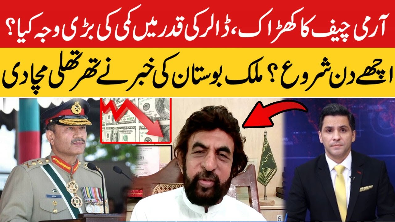 What is main Reason for Decline in the Value of Dollar? | Malik Bostan Reveals big News | PNN ...