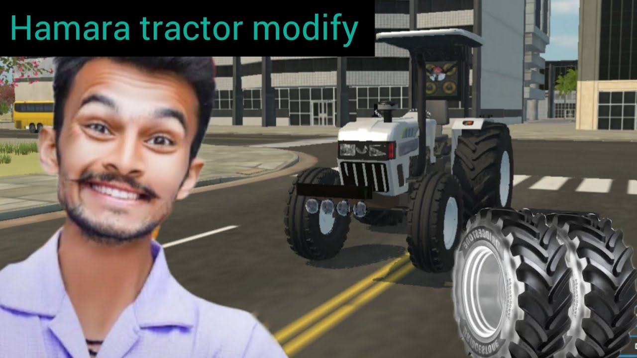 Hamara tractor modify Eicher 551 ll In Indian Vehicles Simulator 3d ll ...