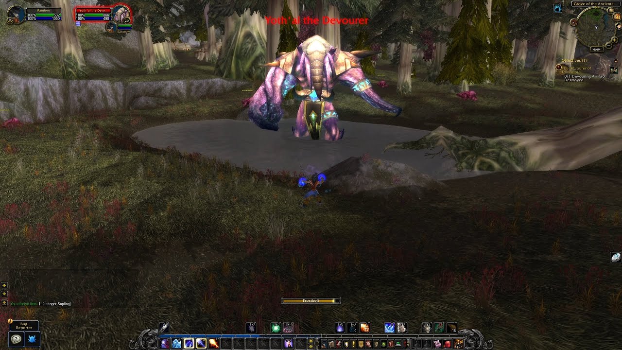 The Devourer of Darkshore, WoW Classic Cataclysm Quest - YouTube