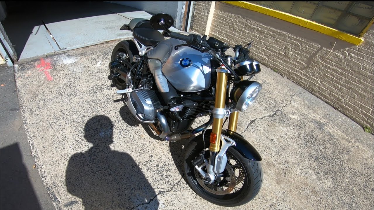 bmw r nine t Ride Thru NJ - YouTube