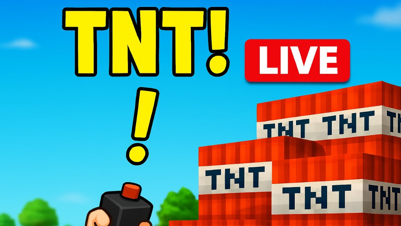tnt world live #minecraft# - YouTube