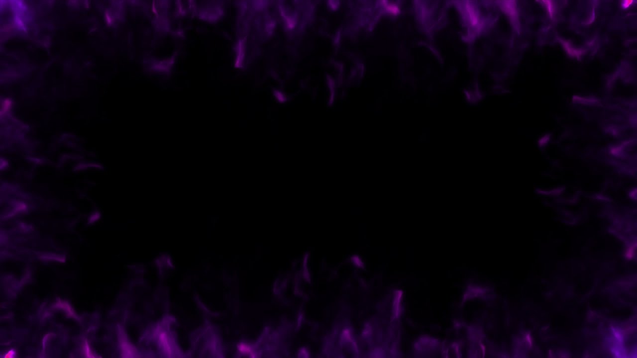 4K Purple Fire Borders Overlay Effect Free Download || Overlay Effect ...