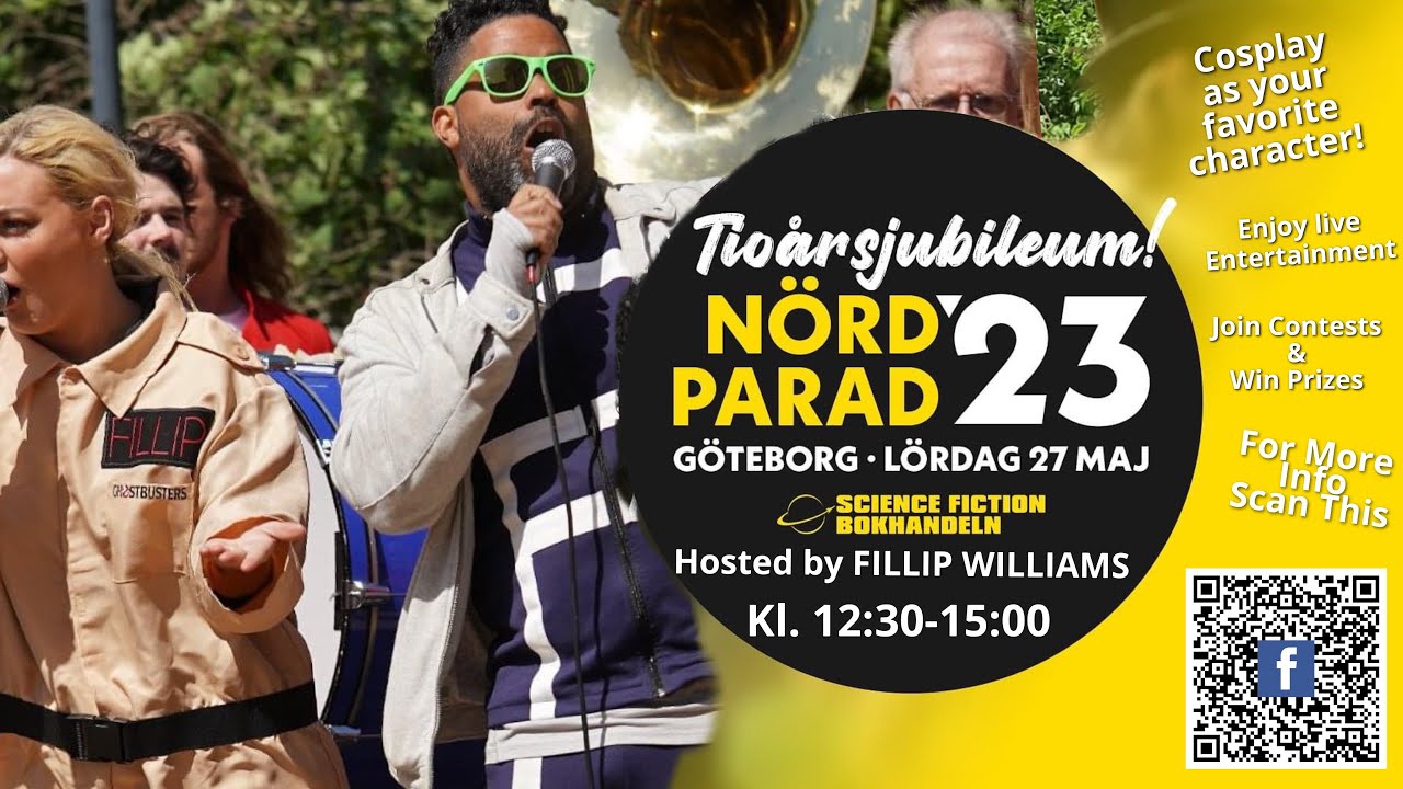 This Vidiot will be hosting this year’s Nerd Parade! (Nördparad 2023 ...