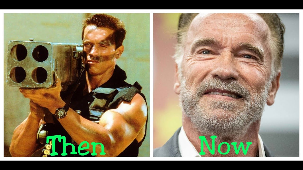 Commando cast then and now - YouTube
