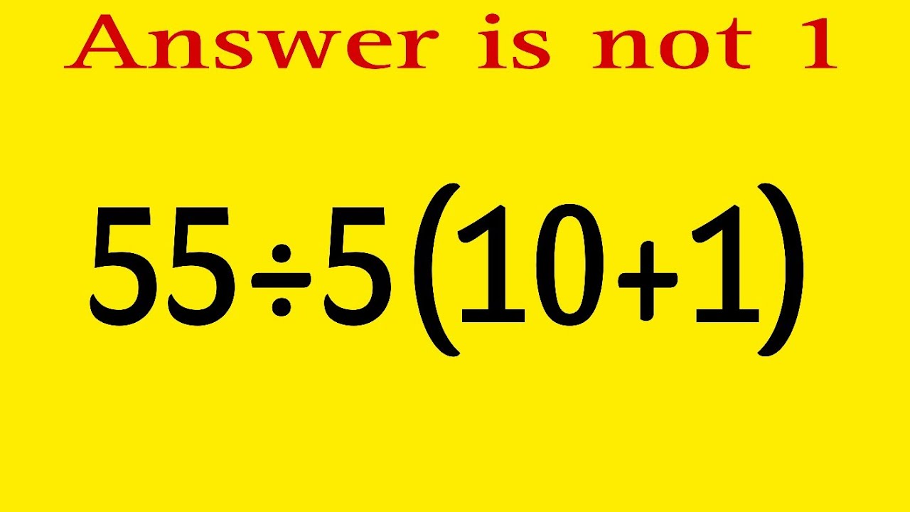 Only 1% Can Solve This Math Problem! - YouTube