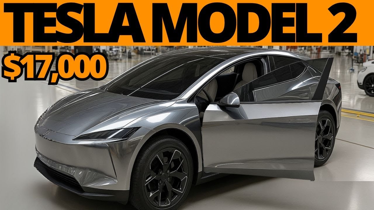 New 2026 TESLA MODEL 2! Up To 300 Miles Of Range And An Estimated Price ...