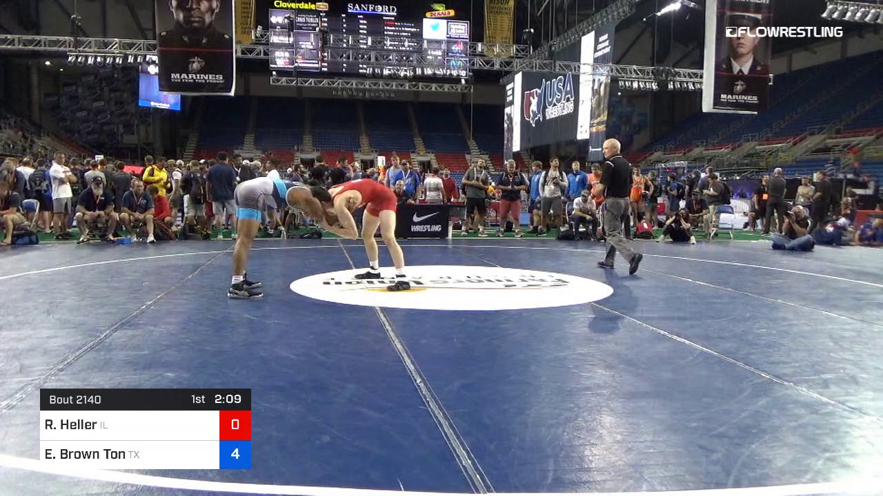 160 Lbs Cons 16 2 Reece Heller Illinois Vs Elise Brown Ton Texas - YouTube