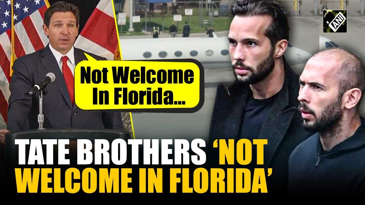 "Not welcome in Florida..." Governor Ron DeSantis unhappy with the ...
