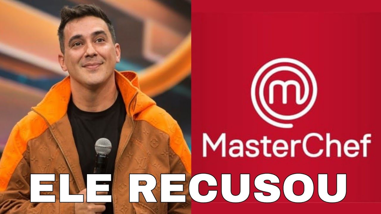 💣 GF: André Marques Recusa Convite Pra Apresentar Novo Master Chef ...