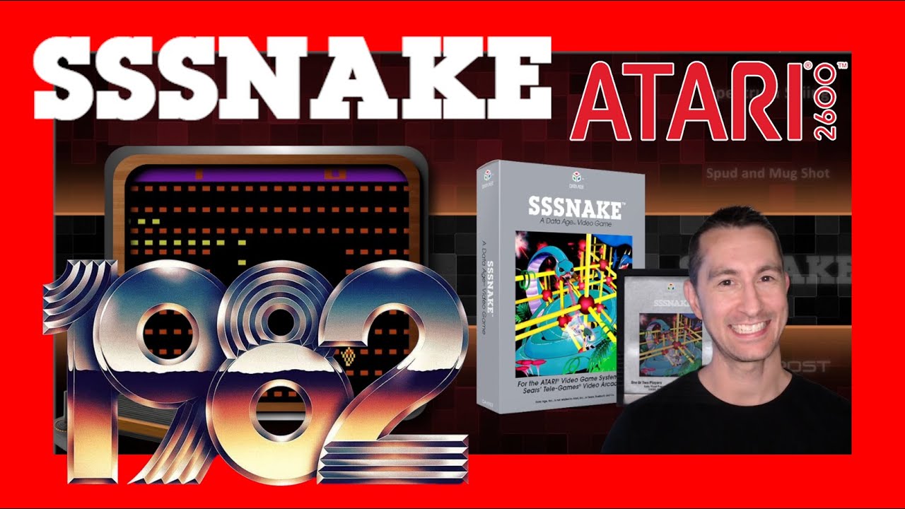 Sssnake is Ssslithering to Atari! #snake #videogames #atari #retro ...