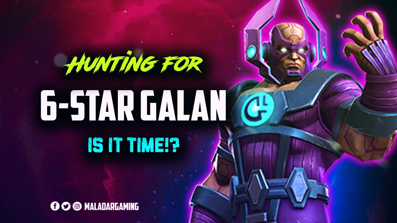 Hunting for 6-Star Galan - MCOC - YouTube