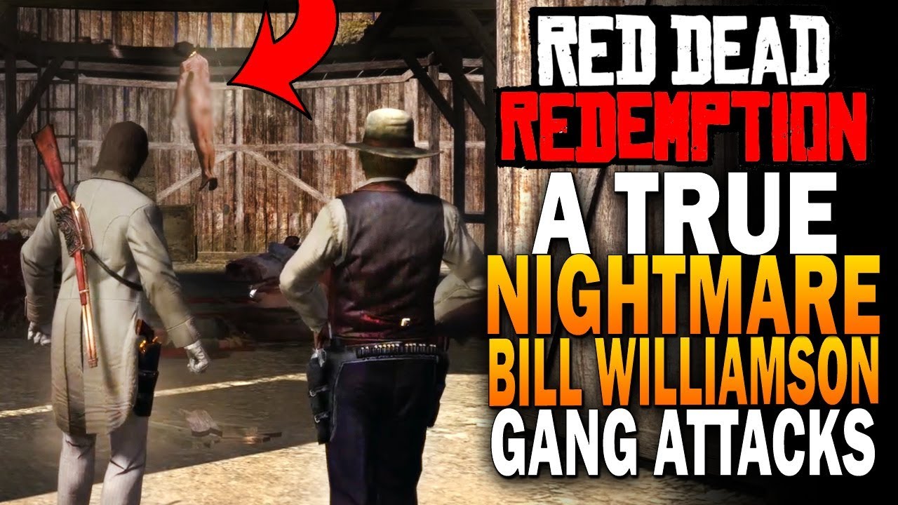 A True Nightmare! Bill Williamson Returns! Red Dead Redemption 4k ...