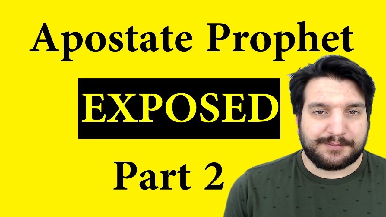Apostate Prophet Exposed Part 2 ft Muslim Allegation Hunters - YouTube
