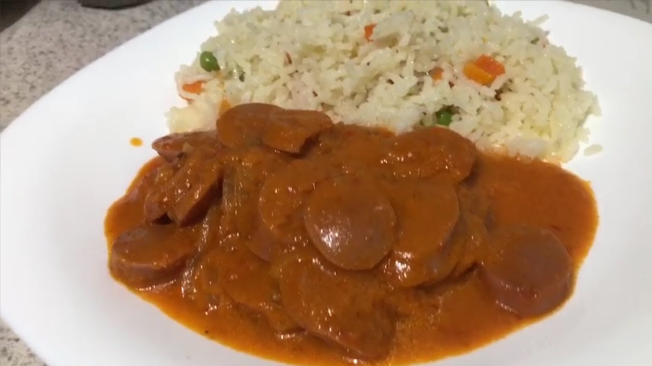 Salchichas Enchipotladas (A La Diabla) | Salchichas en Salsa De ...