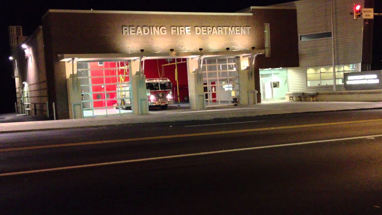 Reading Fire Dept. Engine 5 Responding - YouTube