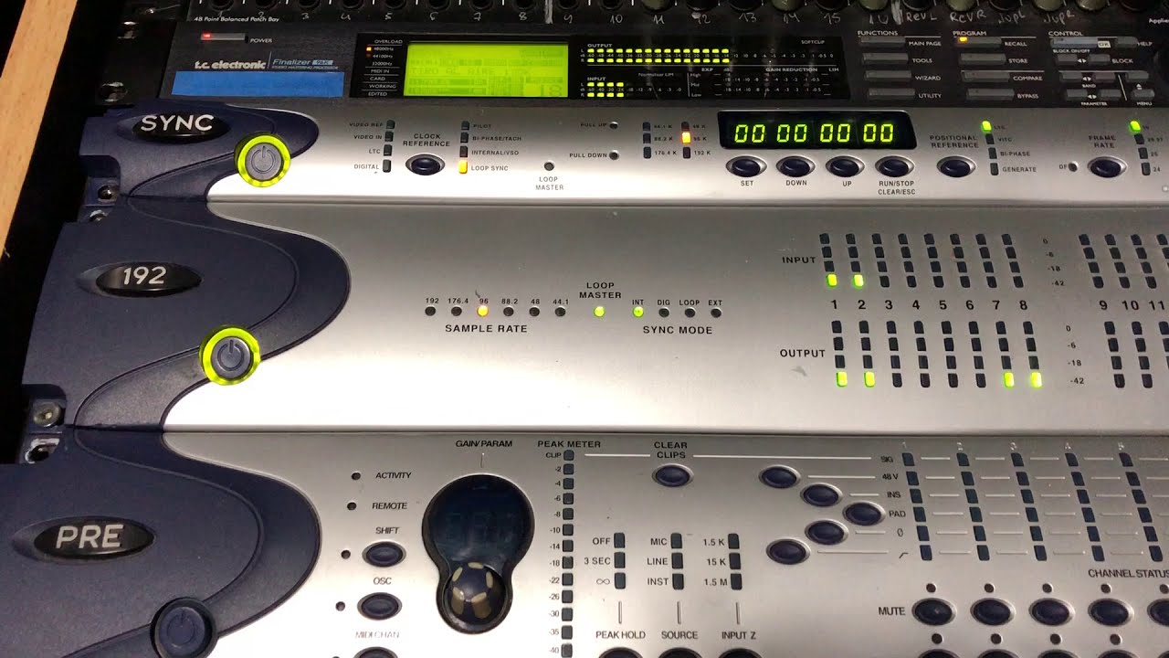 Pro tools HD3 + Finalizer 96k (Audio test) - YouTube