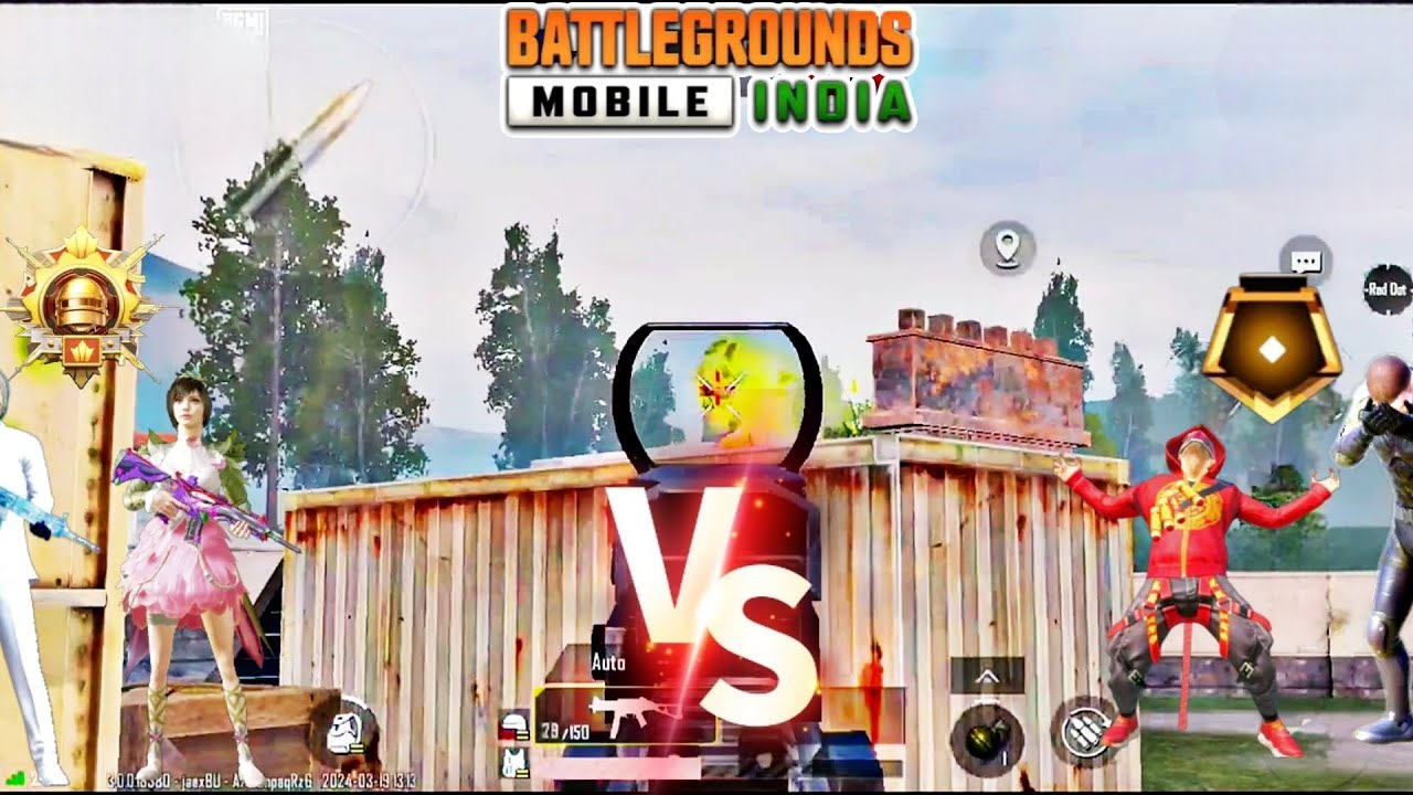 BGMI 2 Vs 2 Coustom Challenge Ace Vs Gold Rank😶‍🌫️|| BGMI Challenge 2 ...