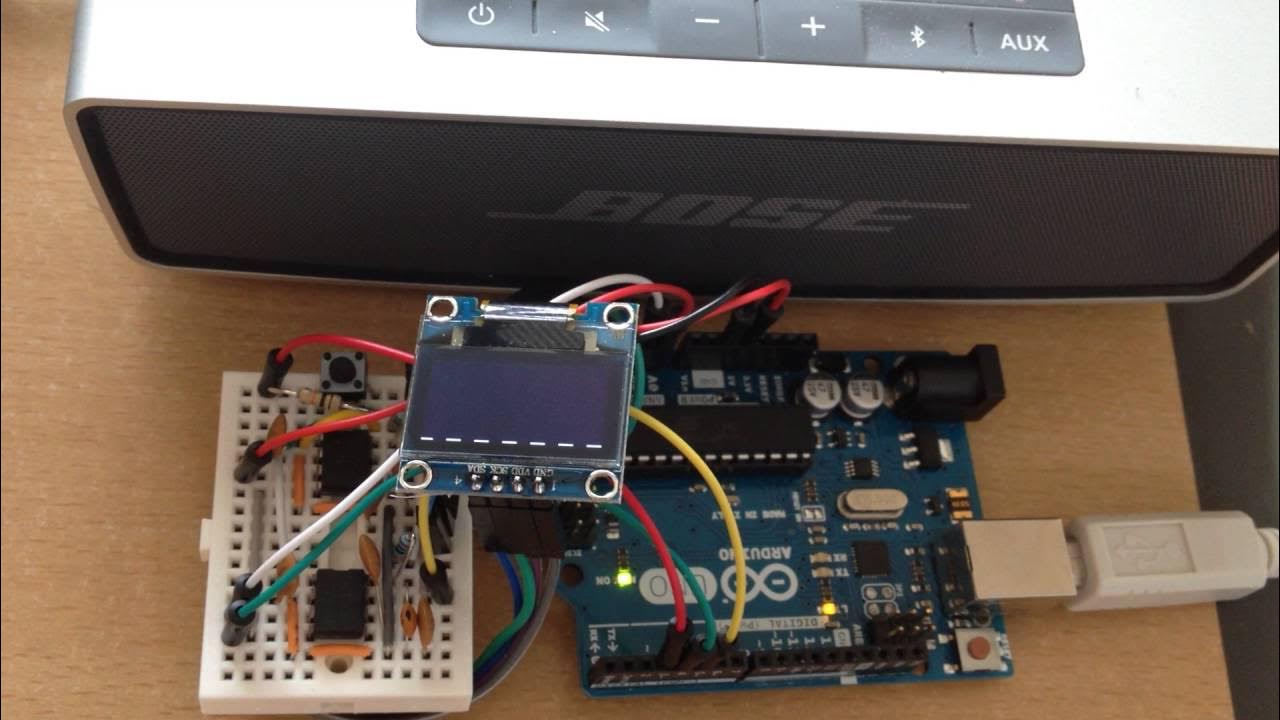 OLED VU Meter - YouTube