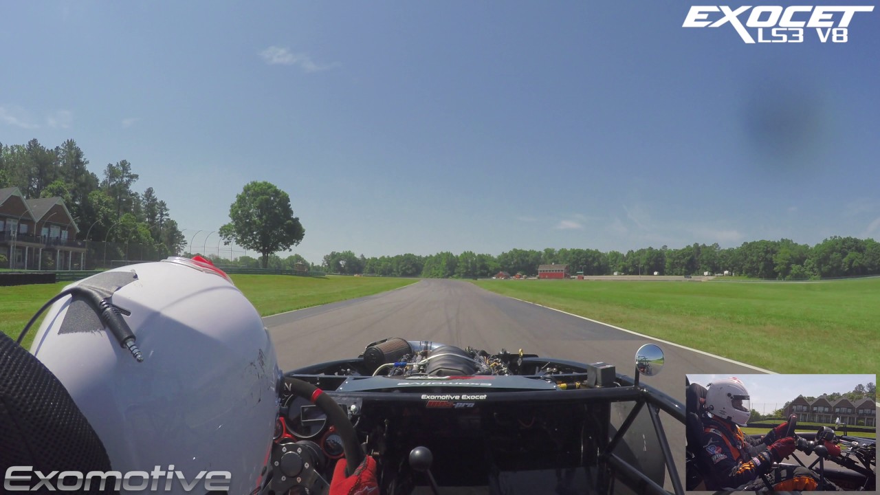 V8 Exomotive Exocet Fast Lap at VIR - YouTube