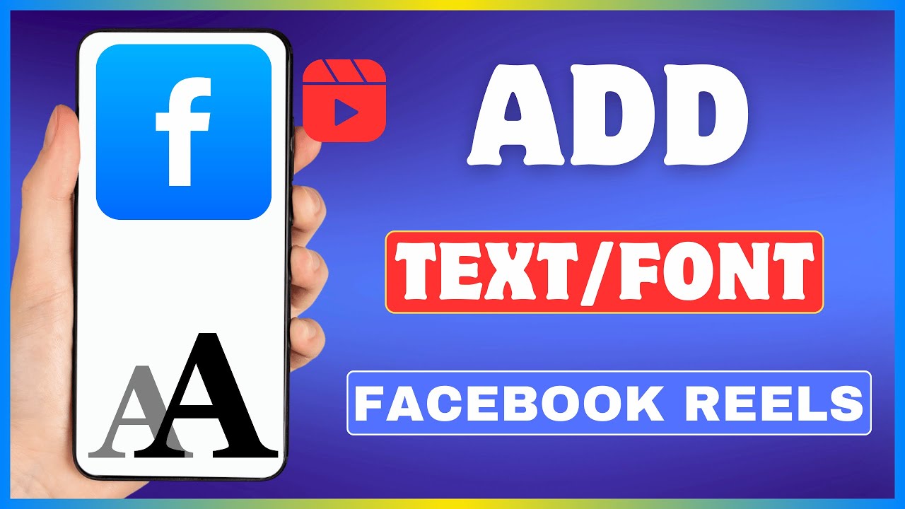 How To Add Text On Facebook Reels | Put Text On Screen In Facebook Reel ...