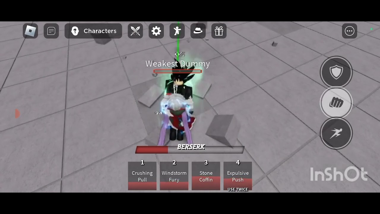 How to do Down-Slam And Short-Upper-Cut In the Strongest Battle Grounds - YouTube