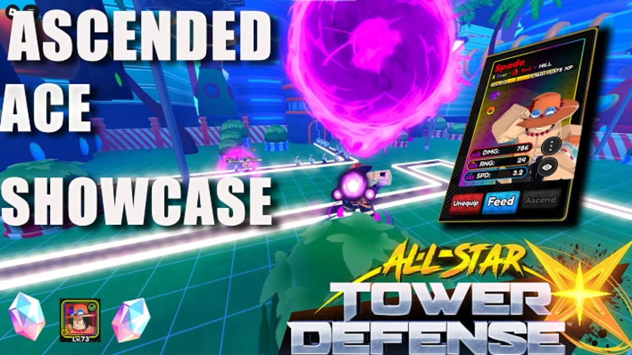 ACE BURNS EVERYTHING In Allstar Tower Defense X (Showcase) - YouTube