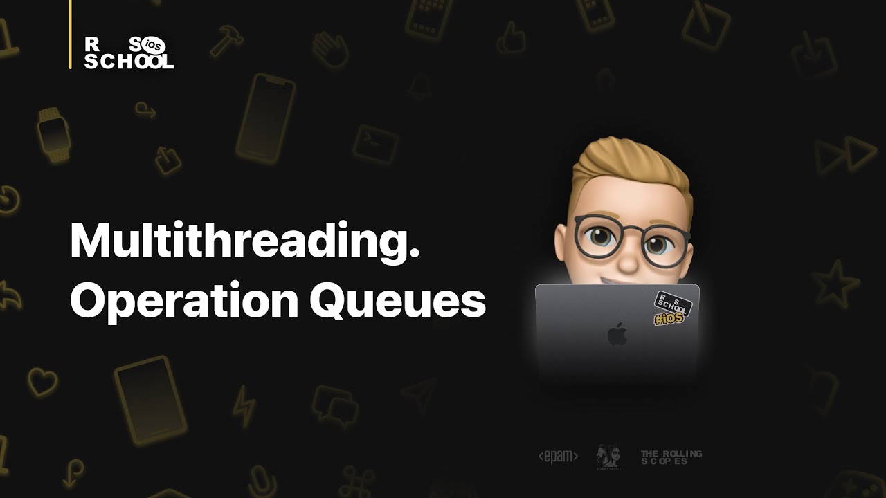 iOS RSSchool 2021. Multithreading. Operation queues - YouTube