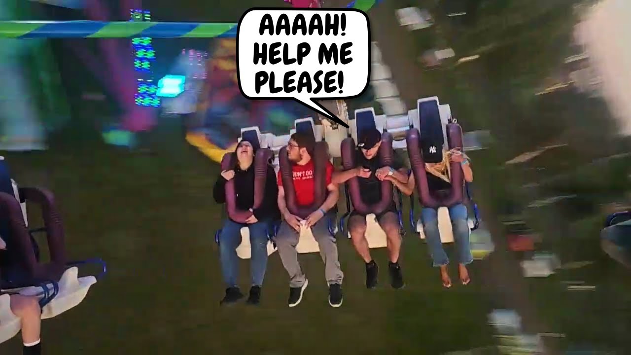 Ed Matthews Takes His Girlfriend Elsa Rae To The Fun Fair! - YouTube