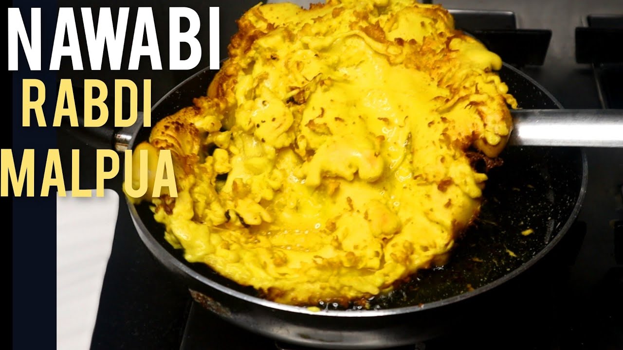 BEST NAWABI RABDI MALPUA || BANAE AUR TARIFEN WASULEN AUR KYA🤭👍 - YouTube