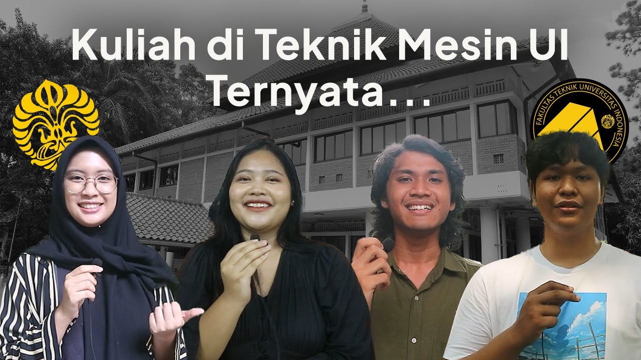 Satu Semester di Departemen Teknik Mesin UI - YouTube