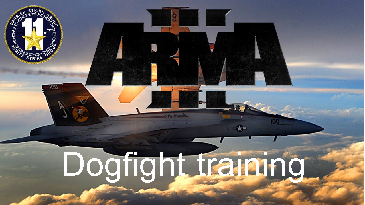 ARMA 3 - CSG-11 Dogfight Training - YouTube