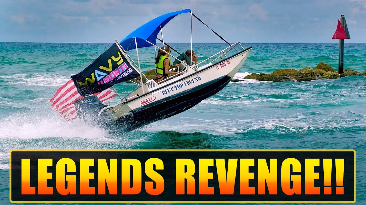 BLUE TOP LEGEND RETURNS AND CRUSHES BOCA INLET !! | HAULOVER INLET ...