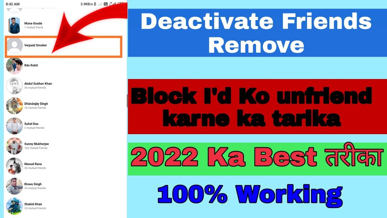 Facebook Block I'd Remove 2021 || Deactivated I'd Unfriend Kare ...