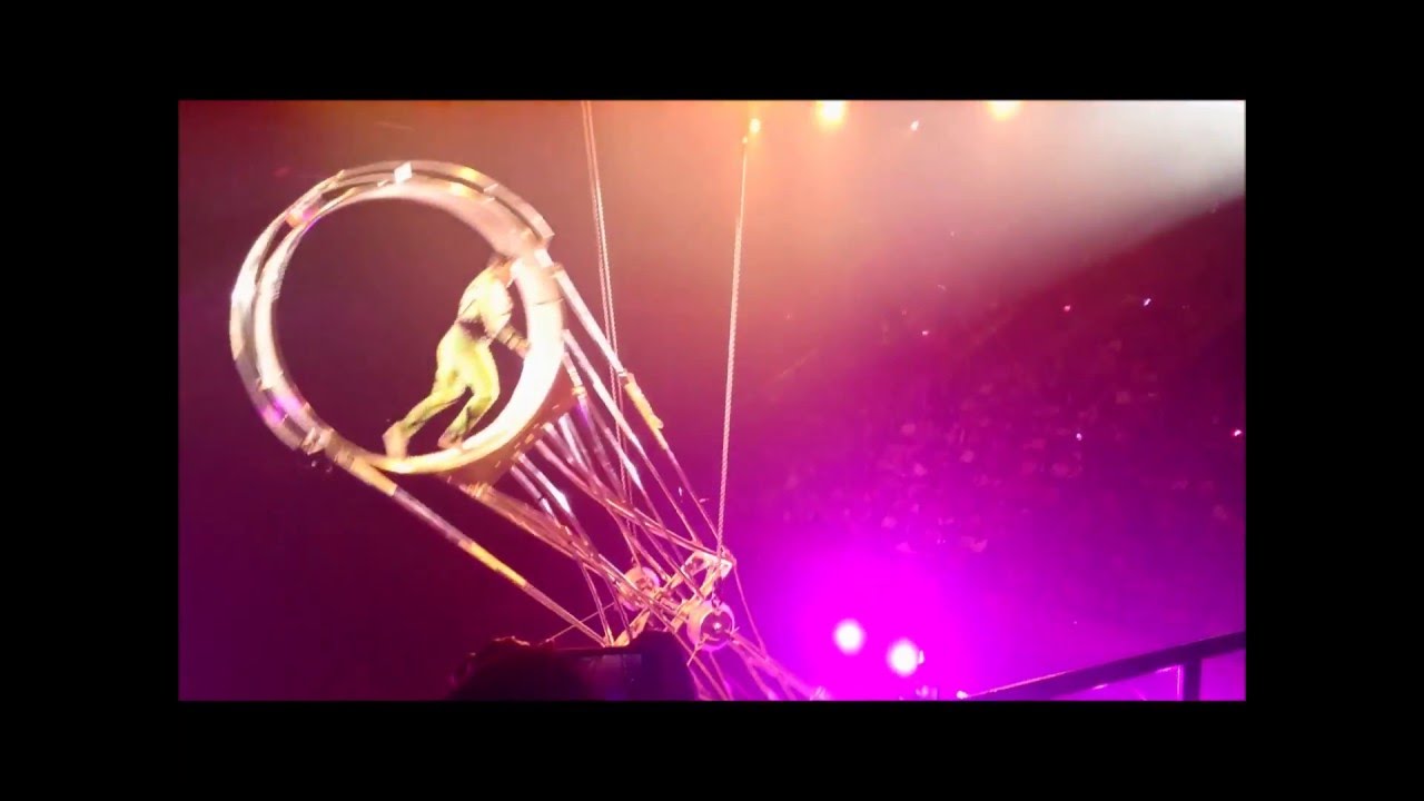 Ringling Bros. and Barnum & Bailey Circus - Spinning Wheel Act - YouTube