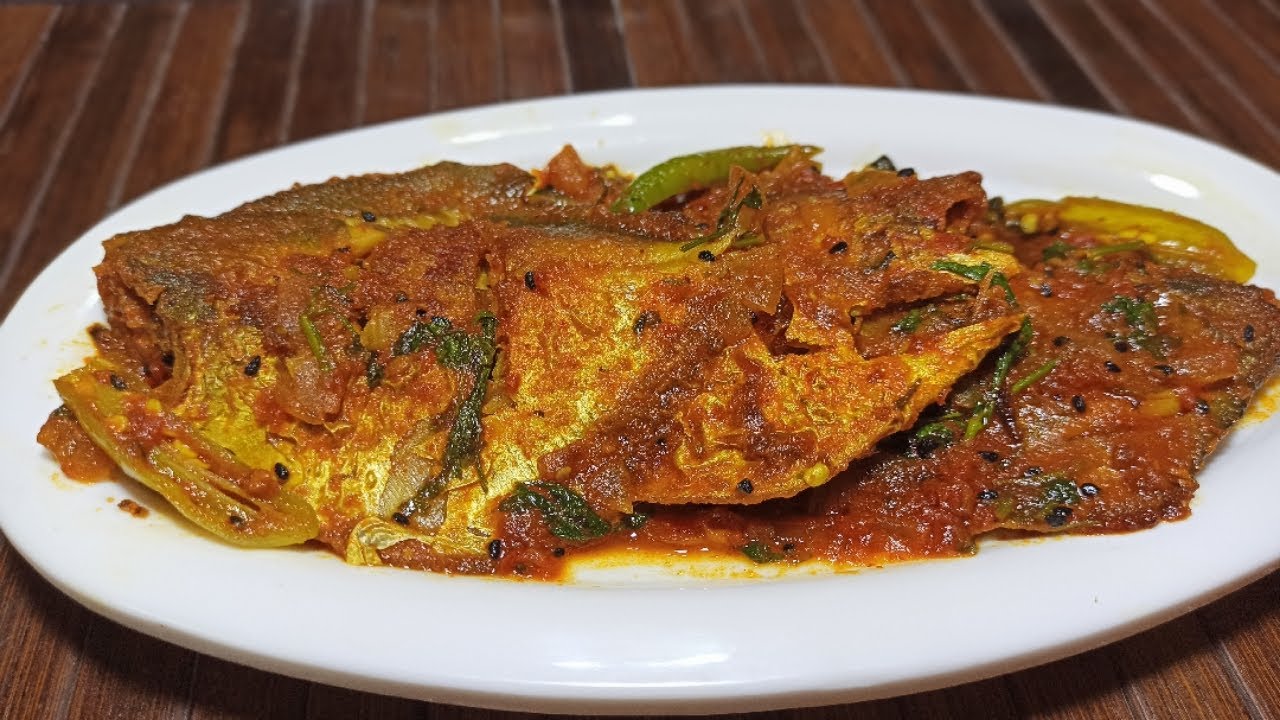 POMFRET MASALA / POMFRET MASALA CURRY RECIPE - YouTube