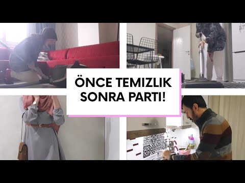 EVİN ALTINI USTUNE GETİRDİM! | TEMİZLİK GİBİSİ YOK! | PARTİLERDEN PARTİLERE SAVRULUYORUZ ! :)