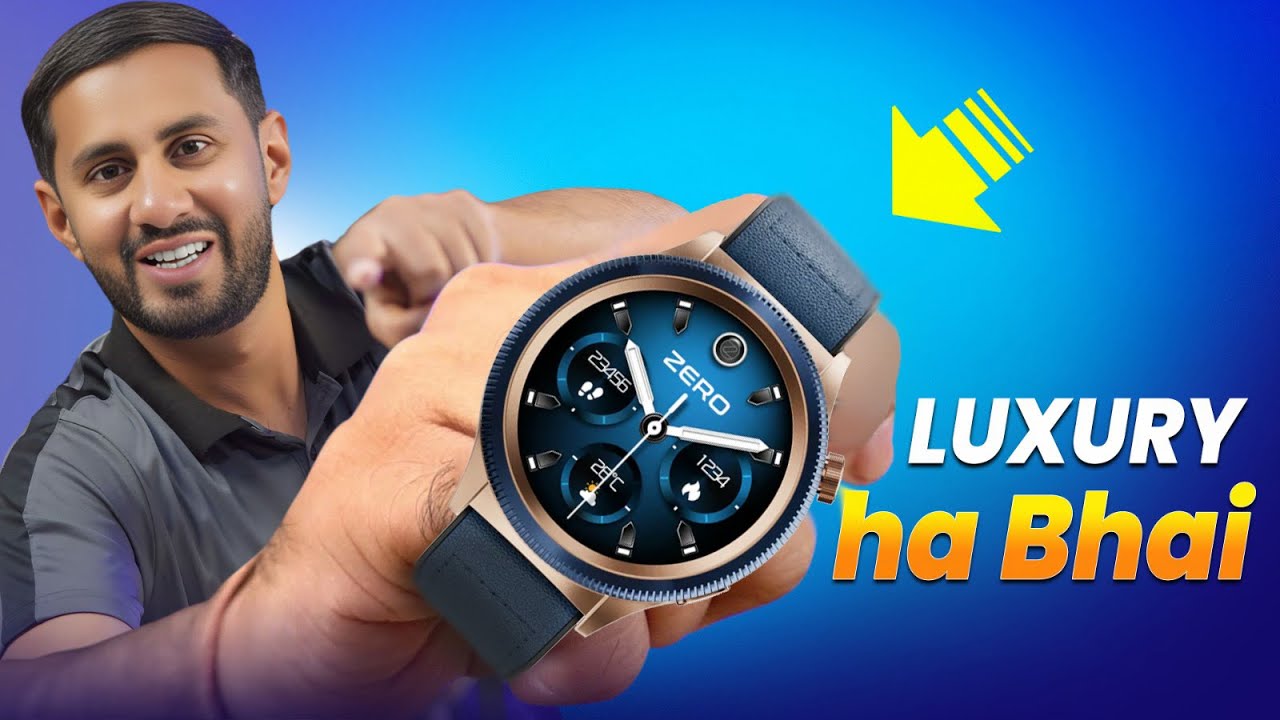 Premium Rotating display smartwatch / Zerolifestyle Lunar 360 watch ...